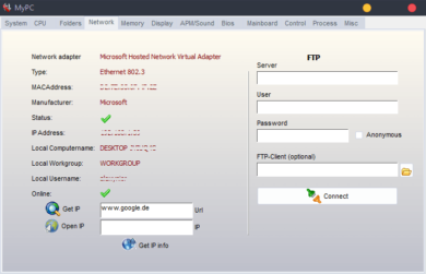MyPC: Programa Gratis para ver Información de la PC y Más » Adictec