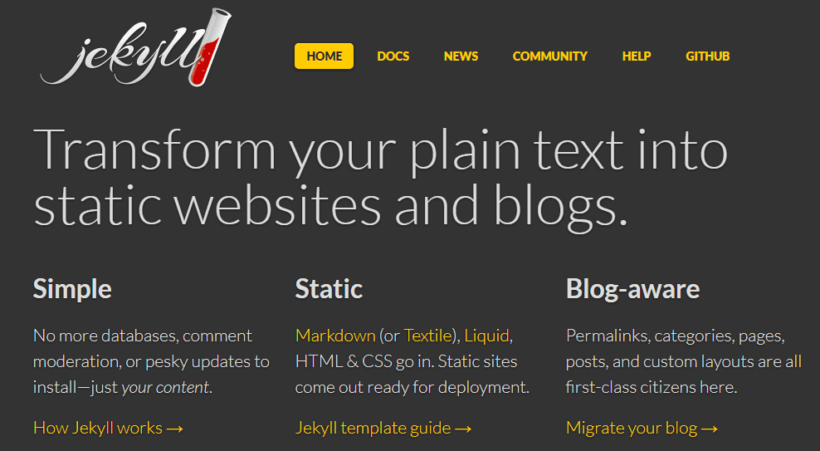 Top: Mejores Generadores de Sitios Estáticos para Bloggers » Adictec