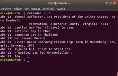 Calendario en Terminal: Cómo usar el comando cal en Linux | Adictec