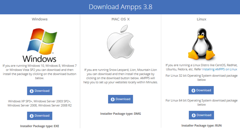 Qué es Ampps y cómo instalarlo en Windows, Linux, macOS | Adictec