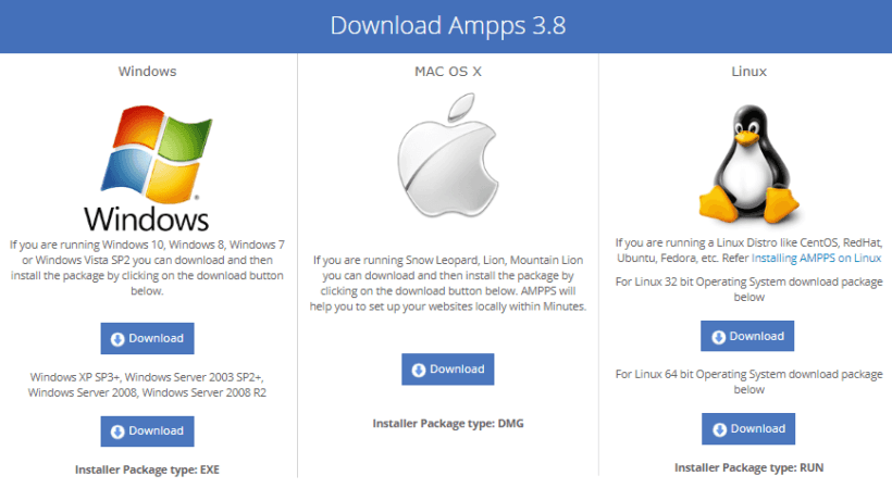 Qué es Ampps y cómo instalarlo en Windows, Linux, macOS | Adictec
