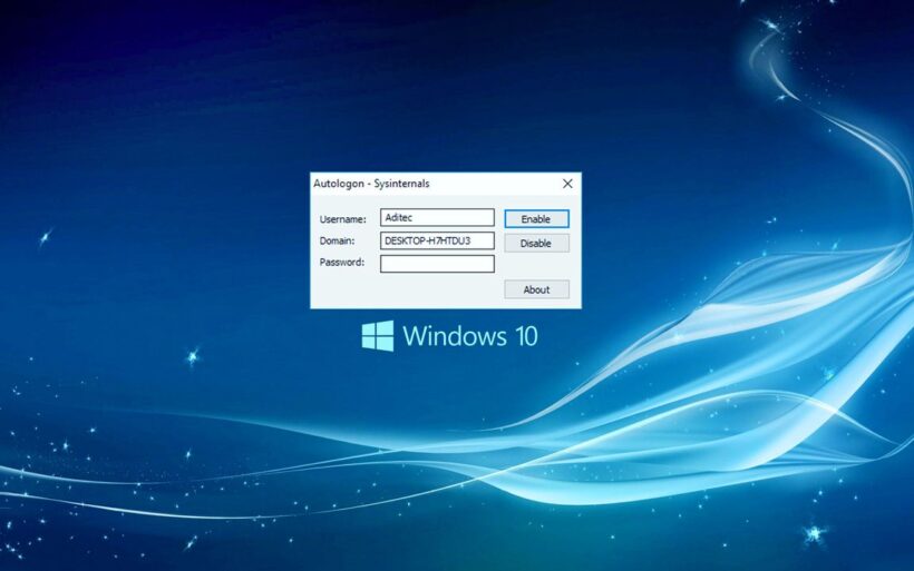 Cómo habilitar el inicio de sesión automático en Windows 10 » Adictec