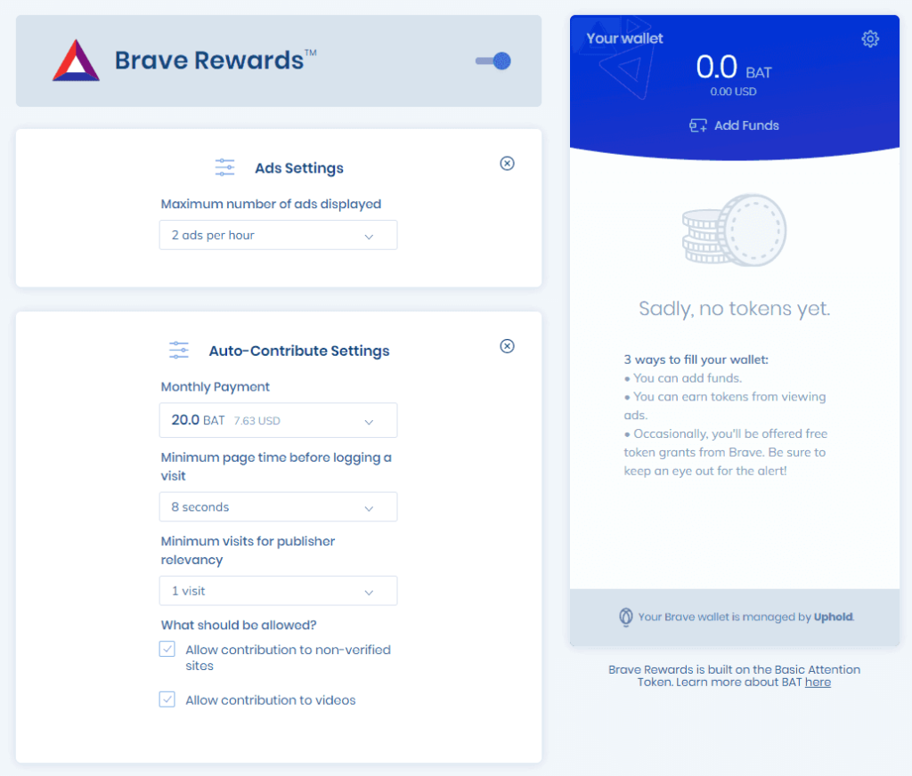 Cómo recibir pagos por ver anuncios en navegador web Brave » Adictec