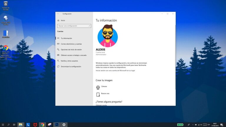 Cómo cambiar avatar de cuenta de usuario en Windows 10 » Adictec