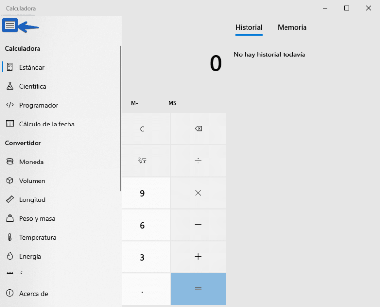 Usar Calculadora Windows 10 como Convertidor de Unidades » Adictec