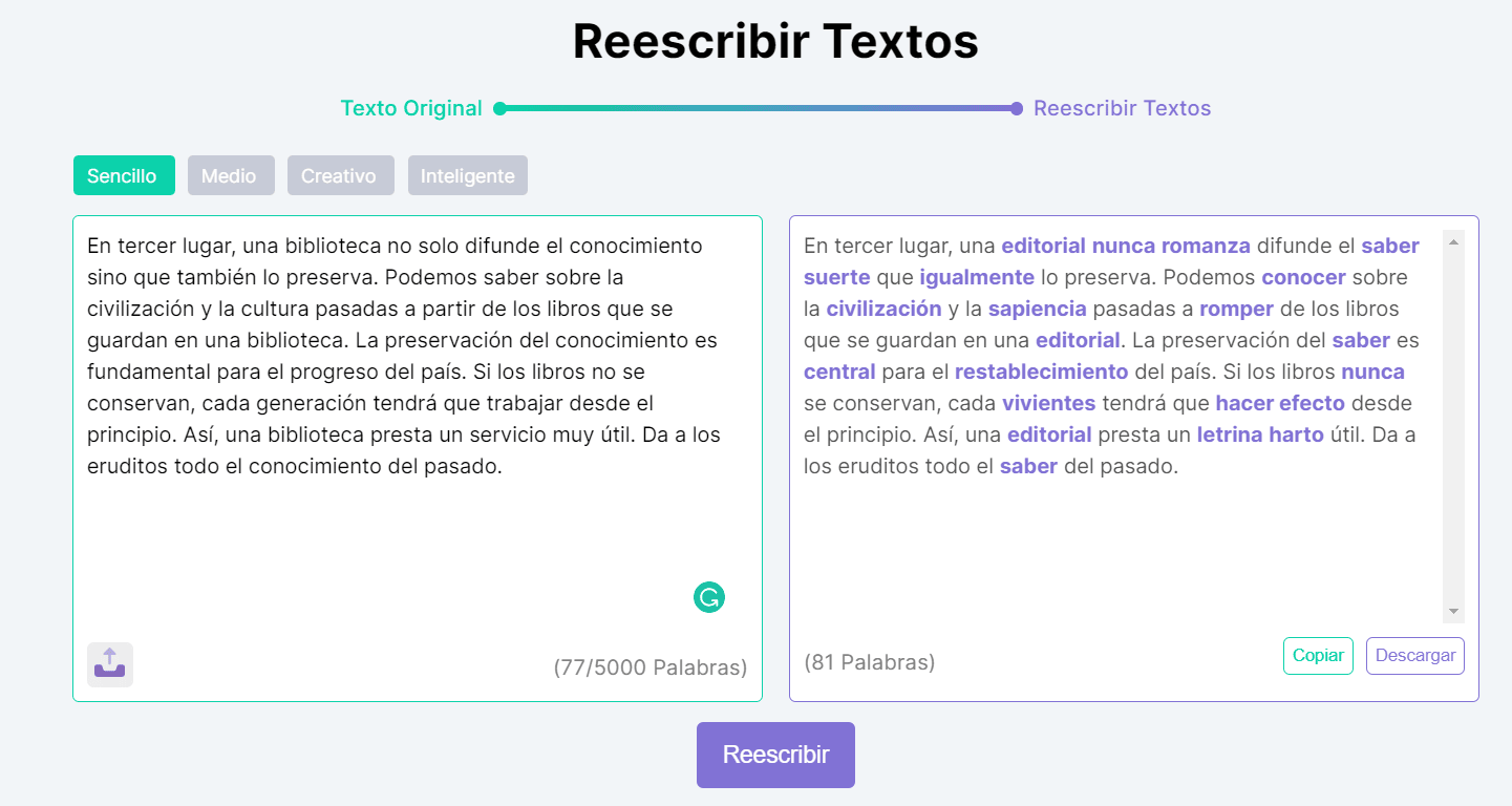 Los 3 Mejores Cambiadores de Palabras que puedes Usar en 2023