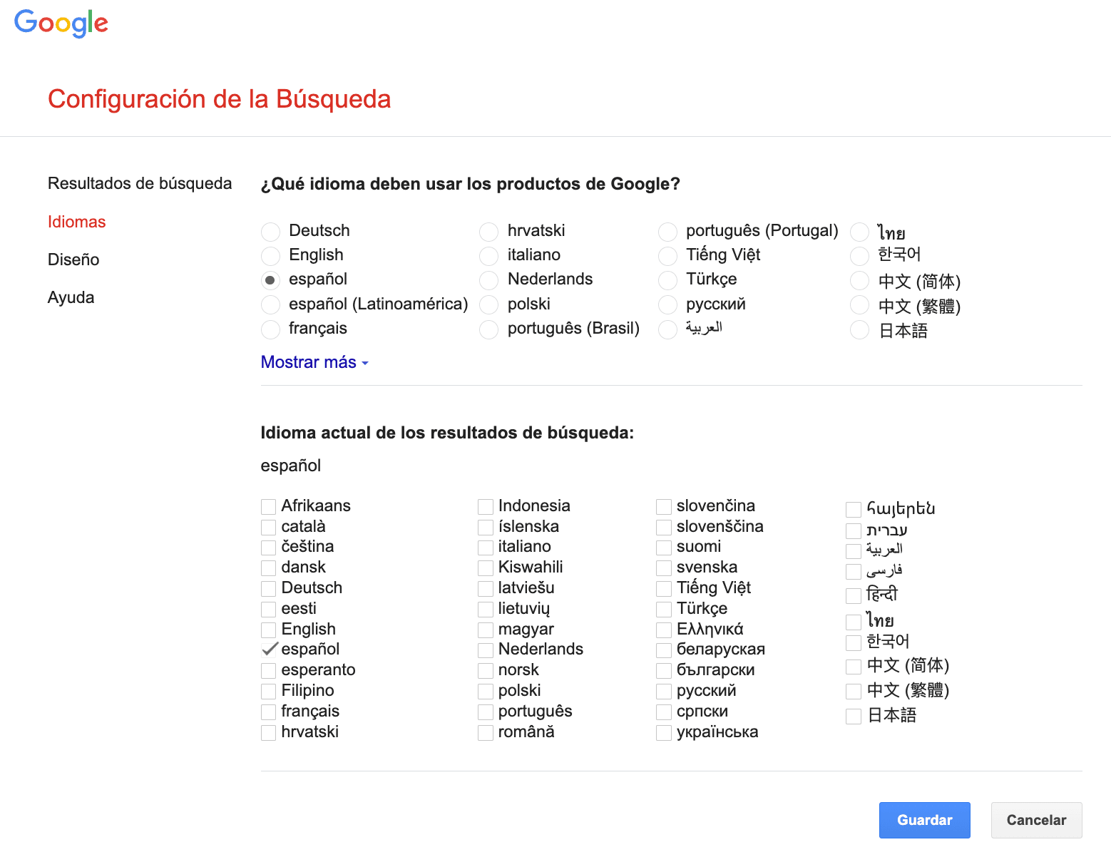 Cómo Obtener Resultados de Búsqueda de Google en Otro Idioma