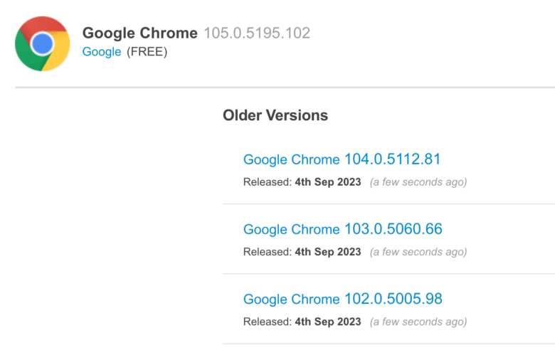 Cómo Regresar a una Versión Anterior de Chrome » Adictec
