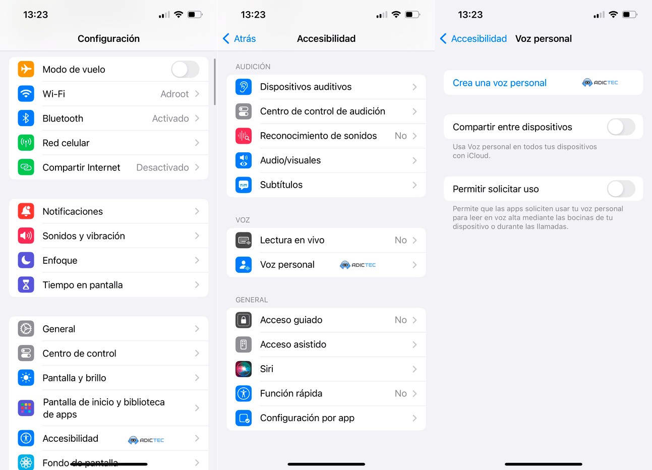 Cómo Configurar tu Voz Personal en iOS y iPadOS » Adictec