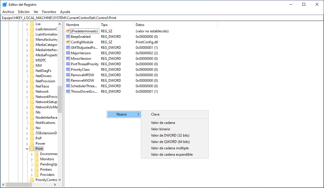 Cómo Solucionar Error 0x0000011b de Impresora Windows 10/11